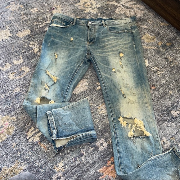 MNML | Jeans | Mnml Mens Distressed Jeans 38 | Poshmark